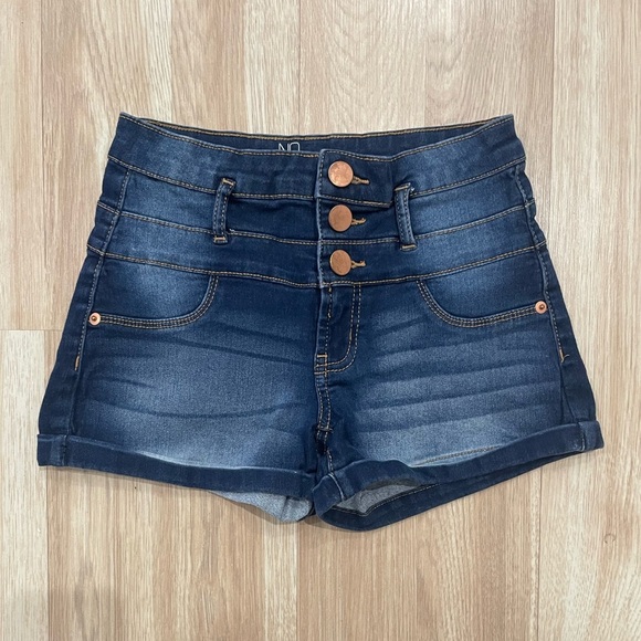 NOBO | Shorts | Nobo Blue Jean Shorts With Frayed Hem | Poshmark